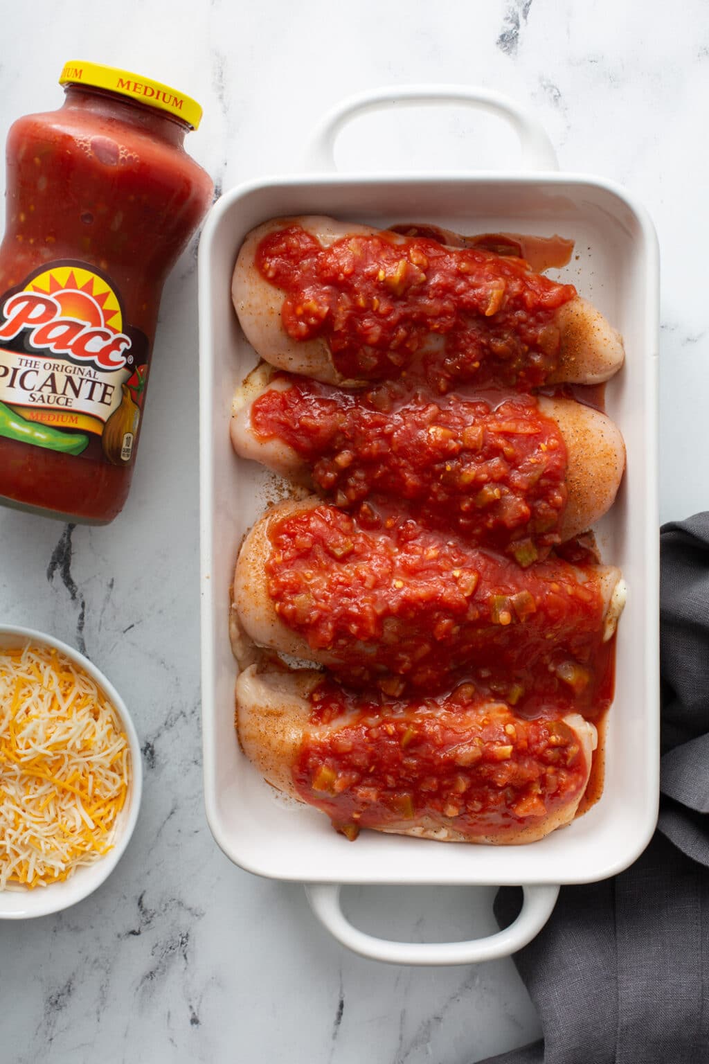 Pace® Chicken Salsa Chicken | Eating With Erica