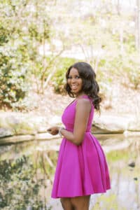 Vibrant Fuchsia Dress for Spring Style | Eating With Erica