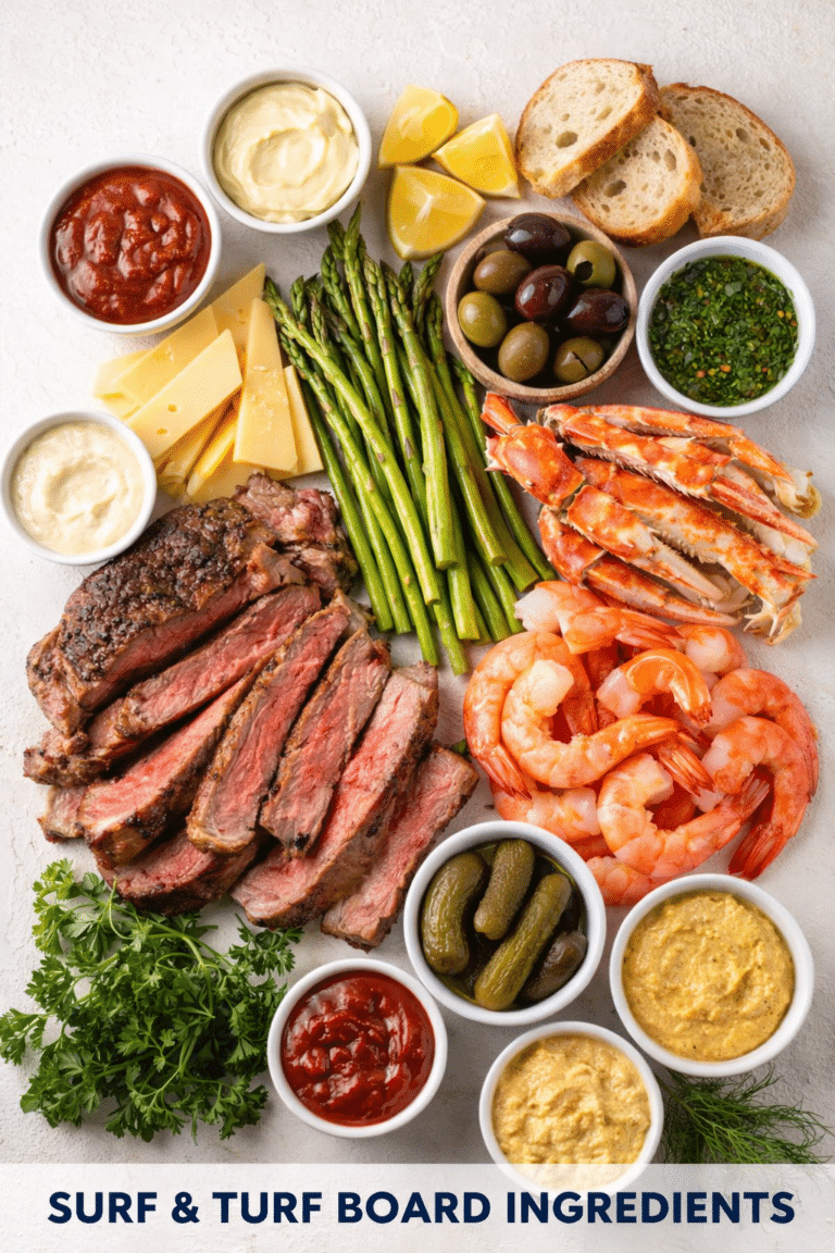 Surf & Turf Board for New Year’s Eve Party | Eating With Erica
