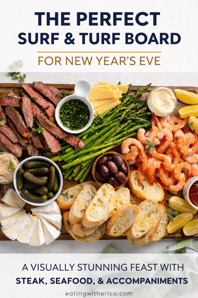 Surf & Turf Board for New Year’s Eve Party | Eating With Erica