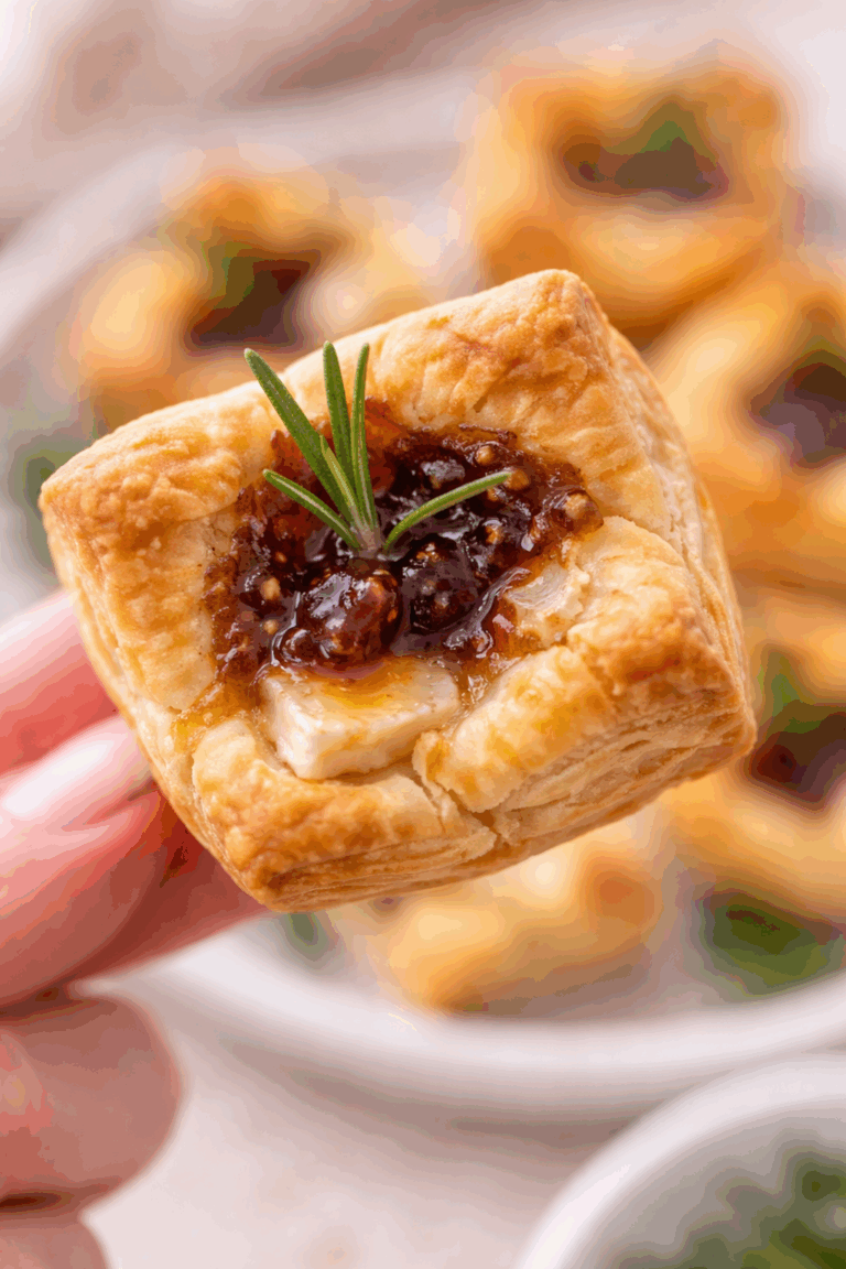 Mini Fig Brie Bites — The 5-Ingredient Appetizer Worth Making