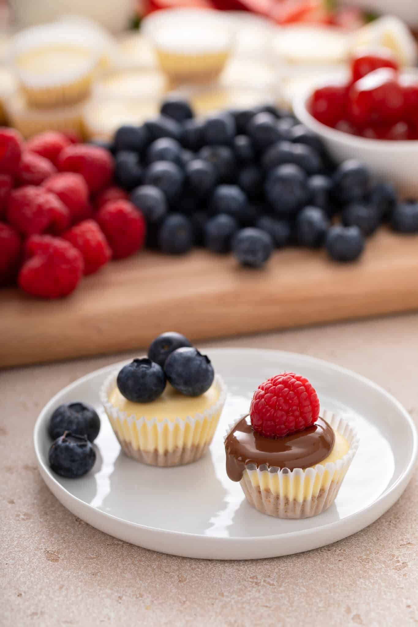 How To Make an Epic Mini Cheesecake Board - Eating With Erica